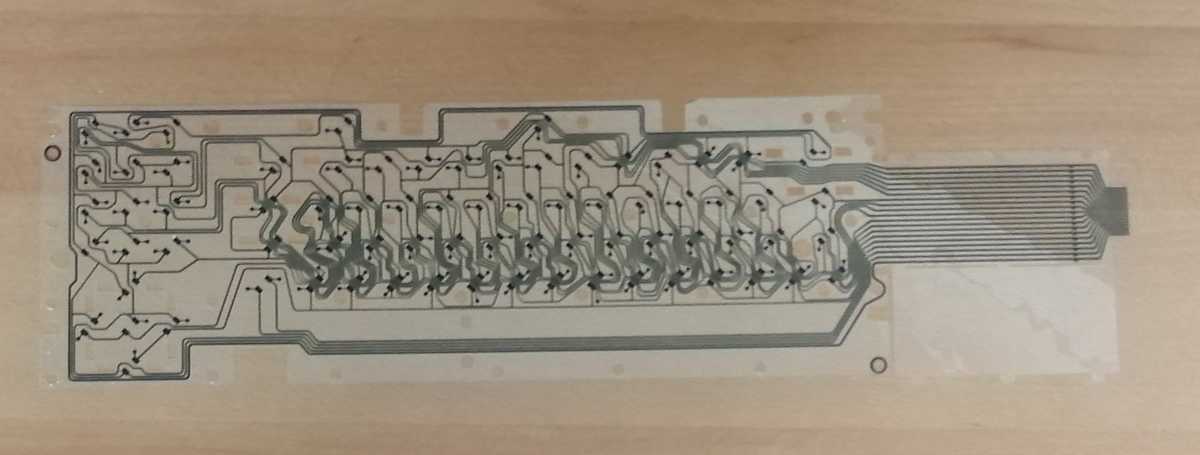 Replacement Keyboard Membrane (new production) for Amstrad CPC 664 ...