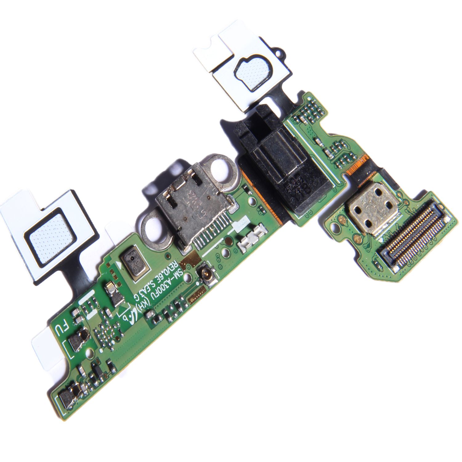 Micro USB port with headphone Jack + keypad and sensor flex for Samsung ...